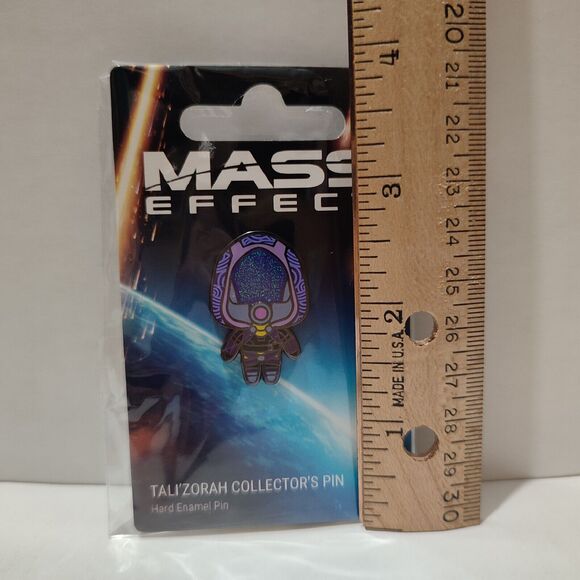 Bioware | Jewelry | Mass Effect Tali Zorah Enamel Pin Official ...